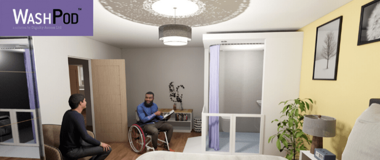 New Micro WashPod Will Help People Stay Safe at Home - Disabled Living